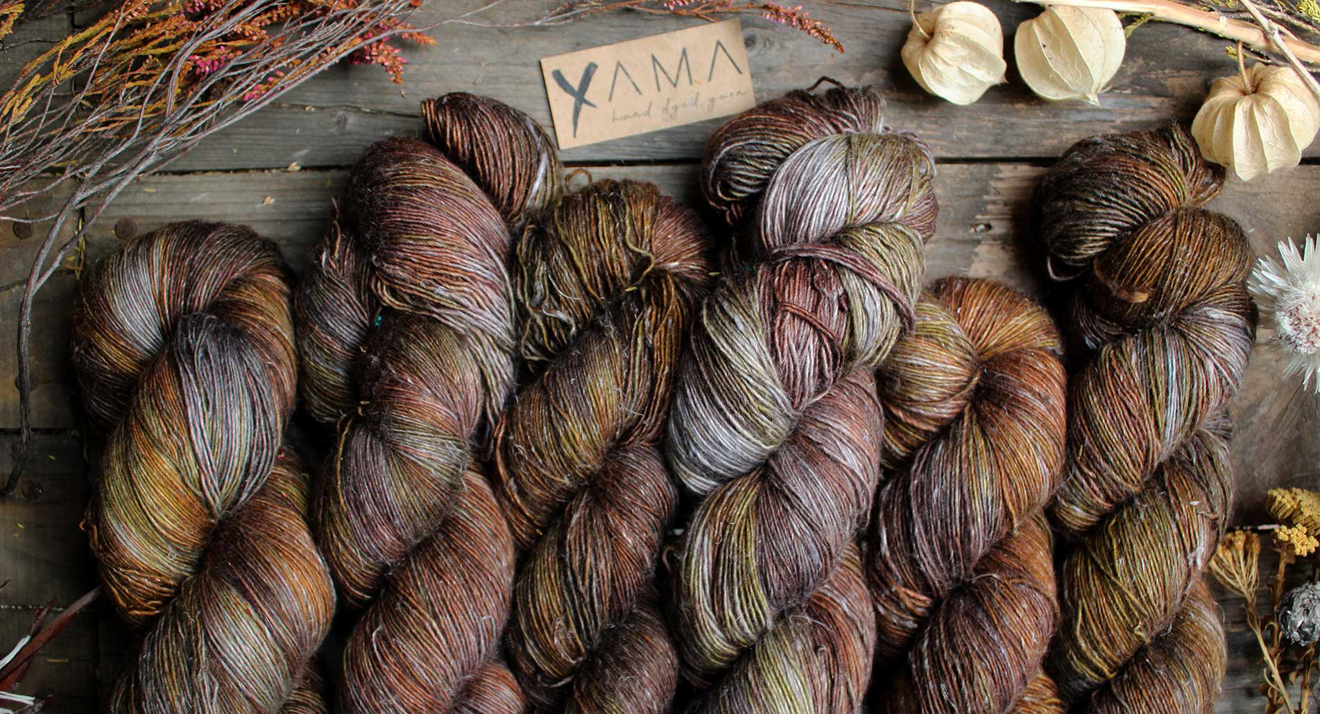 Yama Yarn - Hand Dyed Yarn