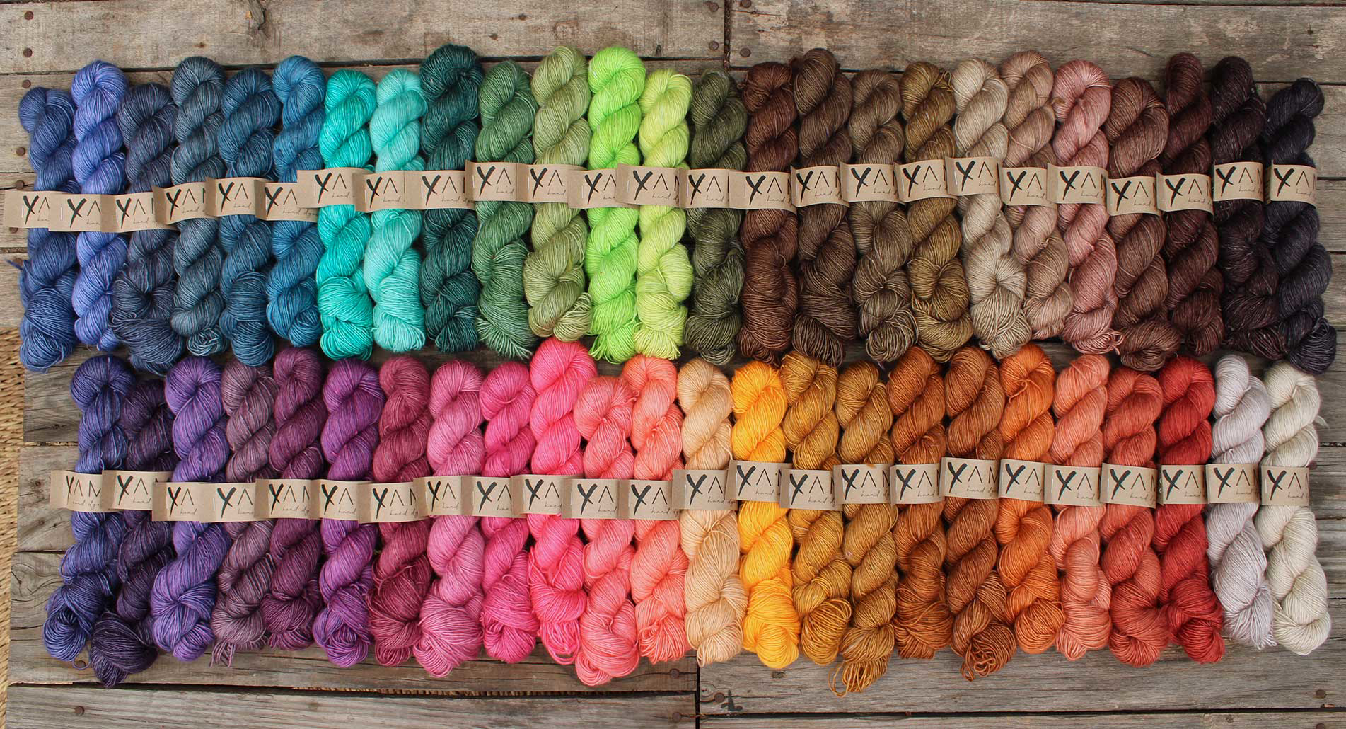 Yama Yarn - Hand Dyed Yarn